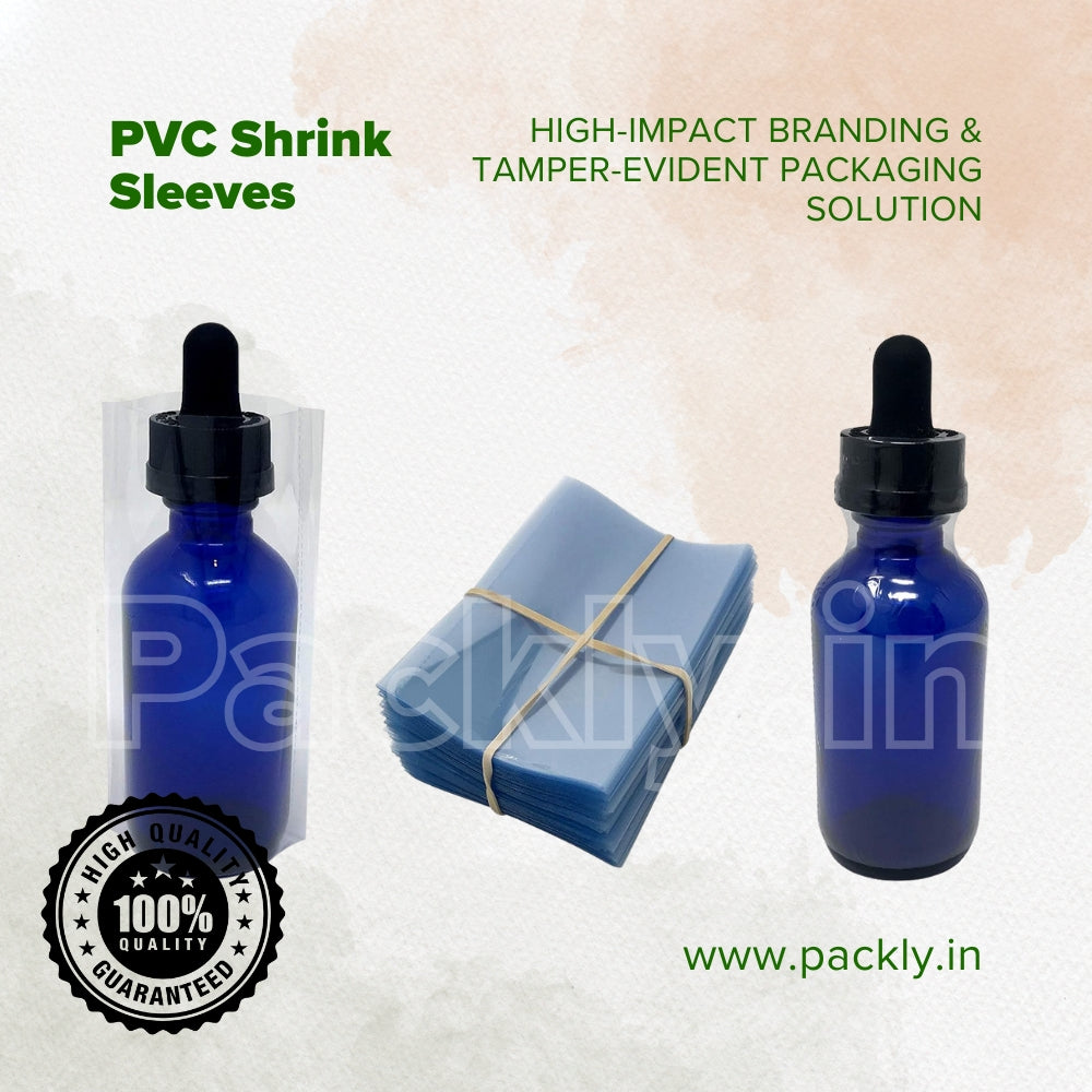 PVC Shrink Sleeves for Branding & Packaging | Packly.in Bangalore